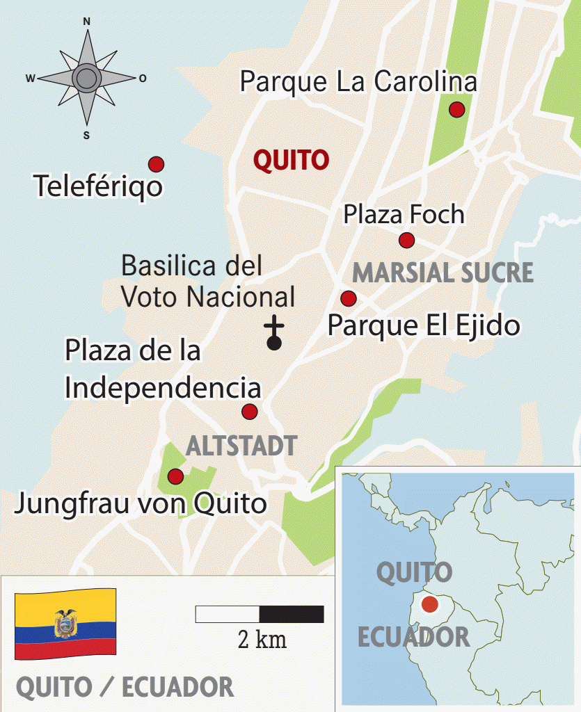 Quito / Ecuador - Infobox - Badische Zeitung