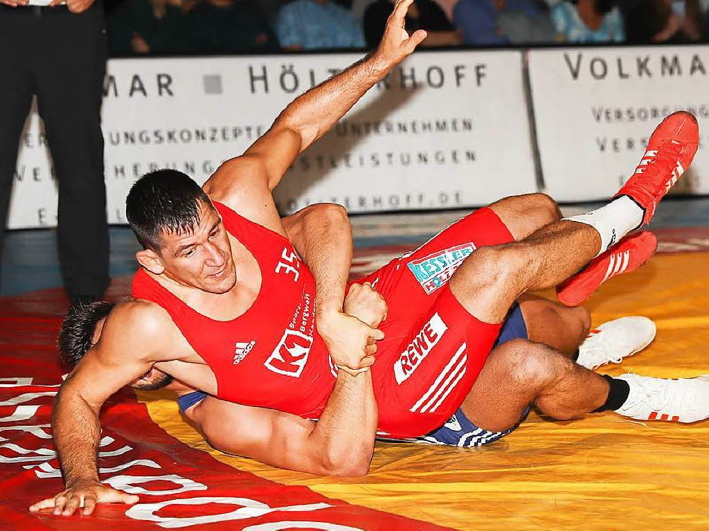 Playoffs ade: TuS Adelhausen unterliegt Weingarten 3:26 - Ringen - Badische Zeitung