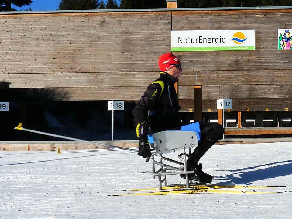 Benjamin Rudiger trotzt im Schlitten seinem Handicap - Behindertensport ...