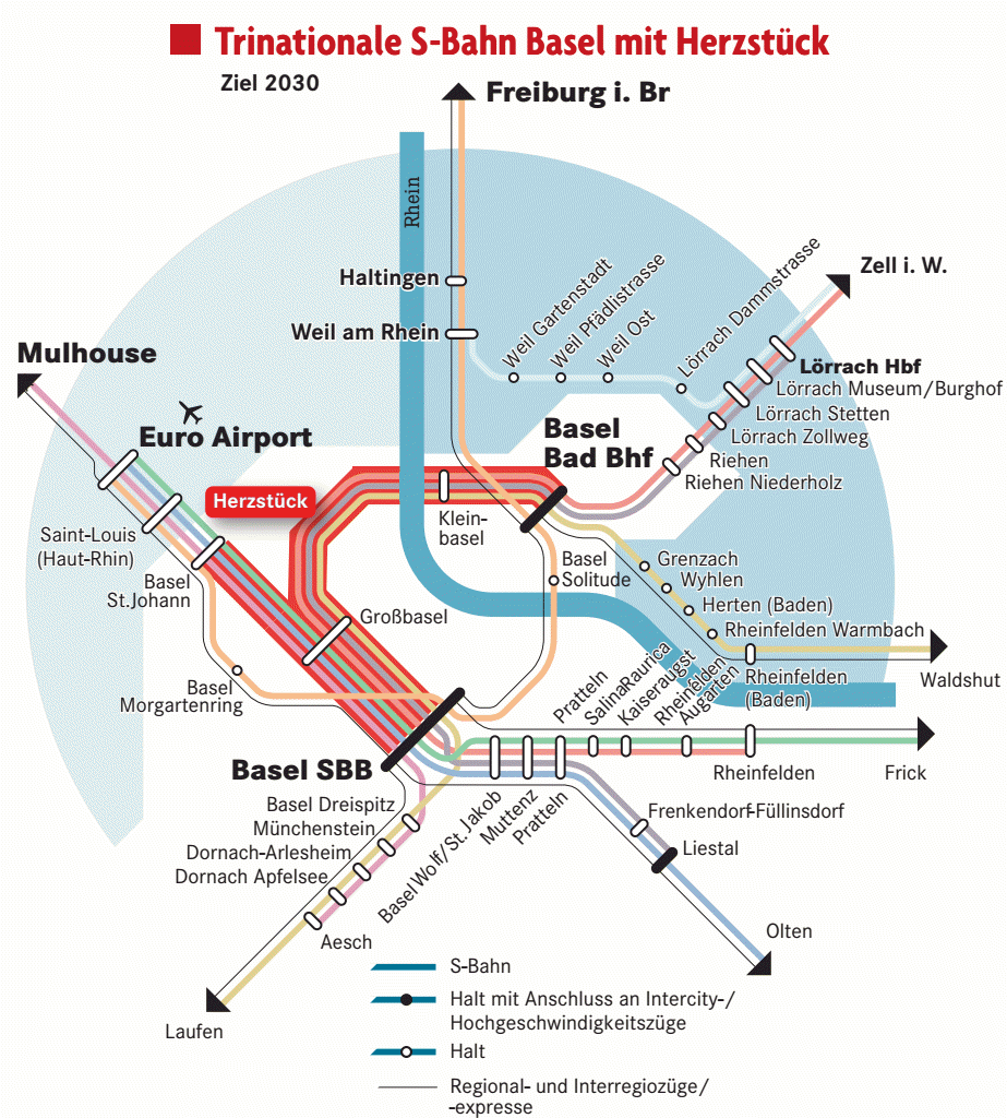 Wichtige Entscheidungen zum S-Bahn-System in Basel stehen an - Basel ...