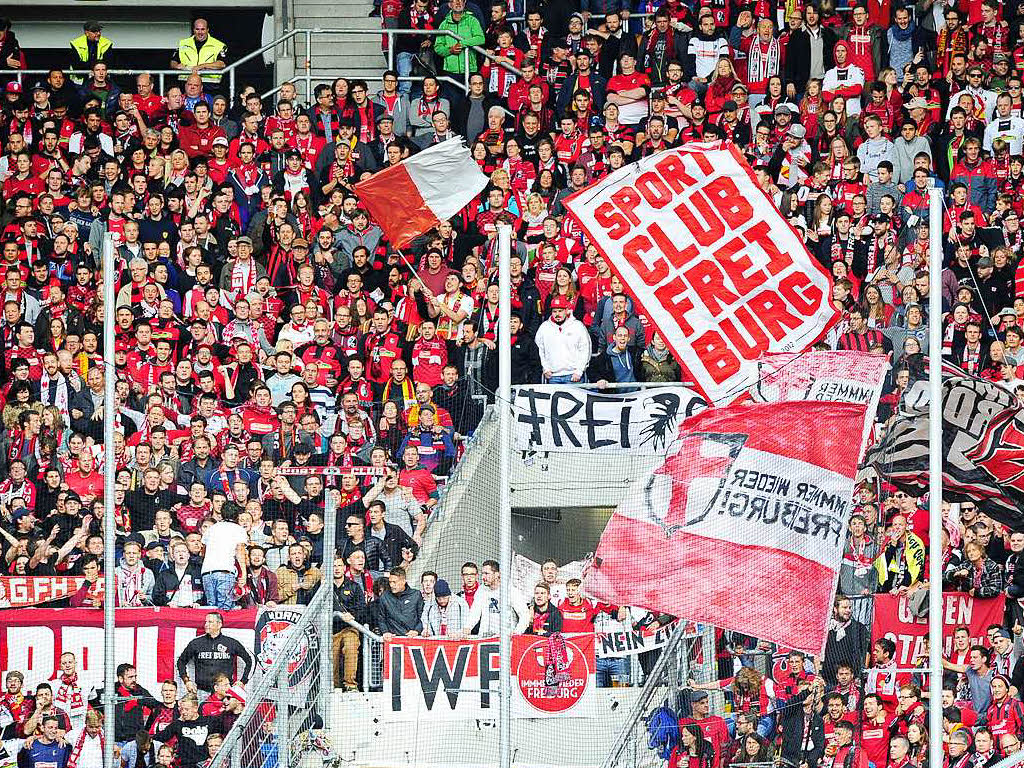 SC-Fans folgen ihrem Team - und lassen sich von nichts abschrecken - SC Freiburg - Badische Zeitung