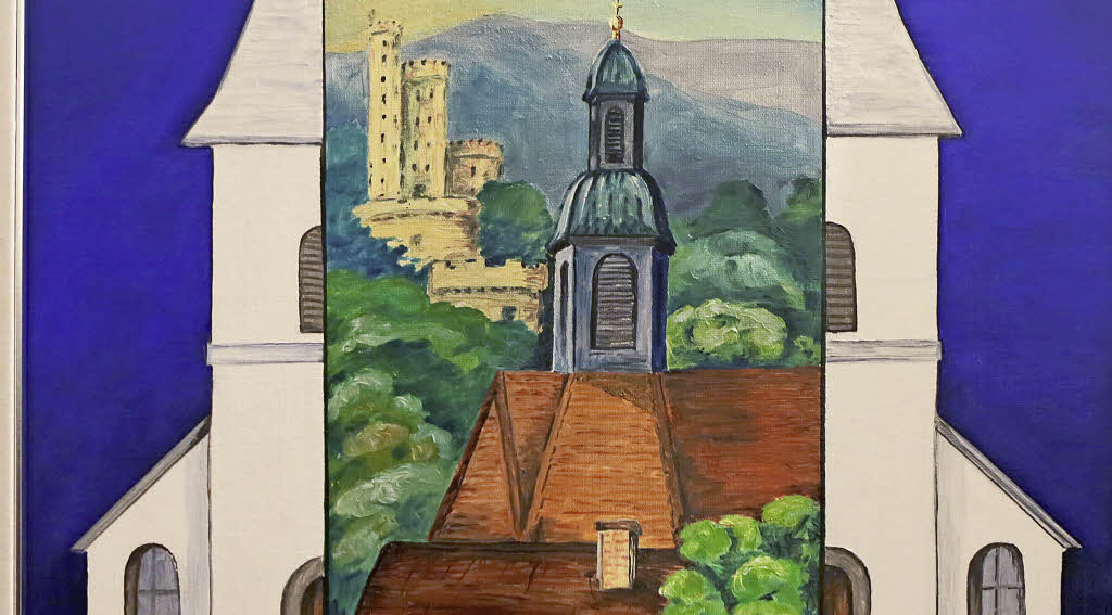 Die Bühlwegkapelle Maria Ruh in Öl, in Tempera auf Holz oder Glas ...