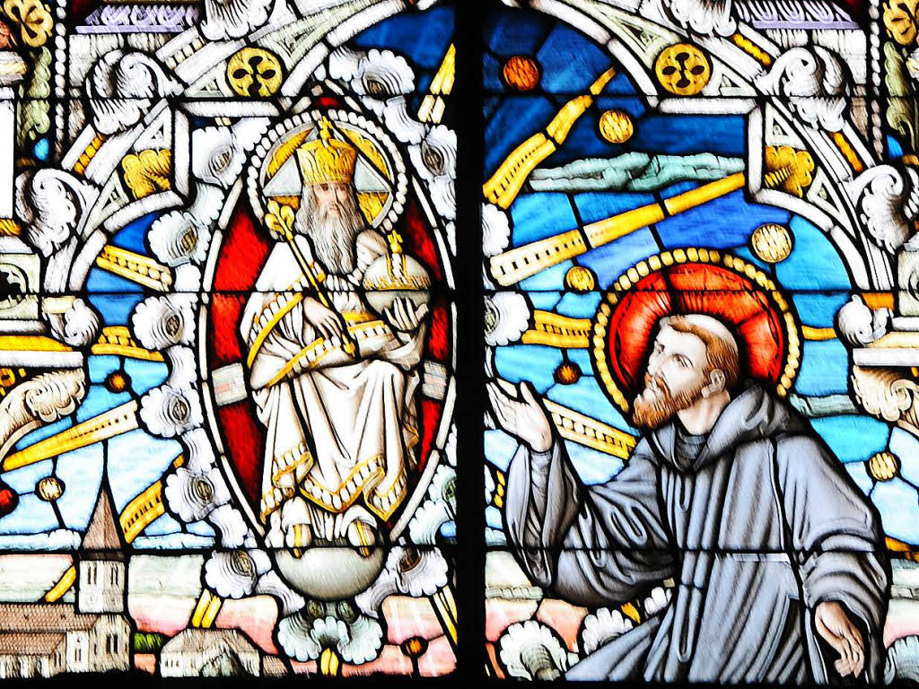 Säckinger Stadtpatron St. Fridolin wird auch im Schwarzwald verehrt ...