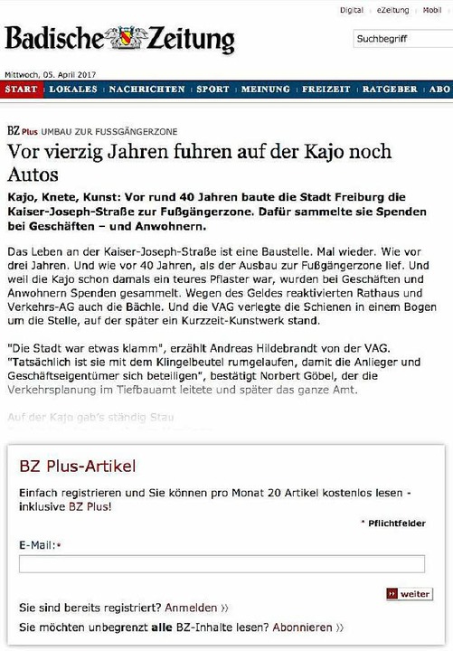 Die BZ startet exklusive Artikel für Digital-Abonnenten - Wir über uns ...