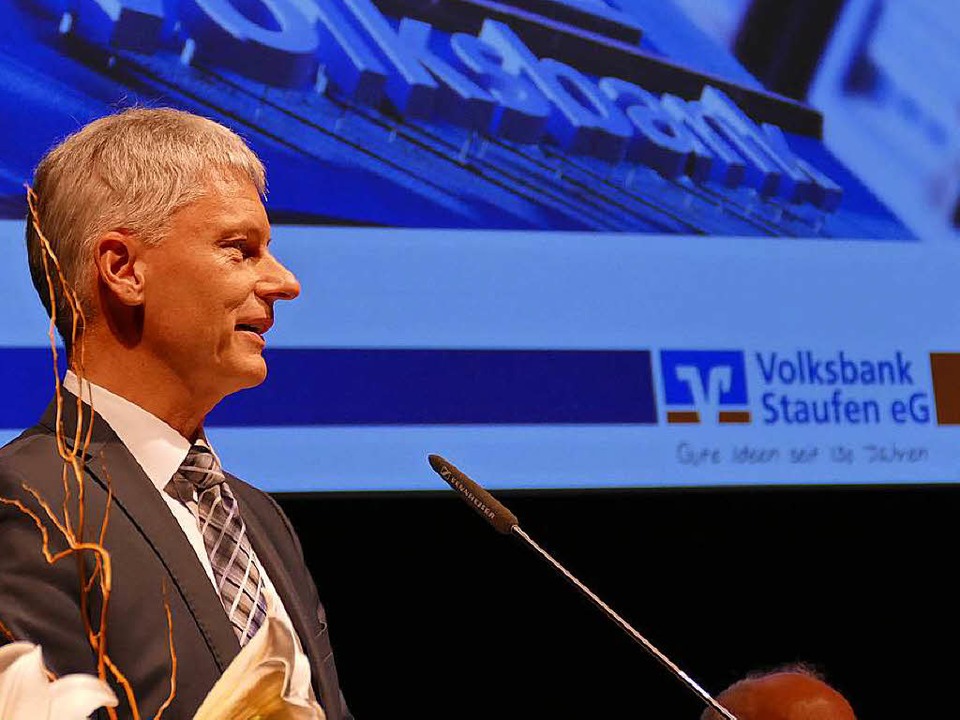 Bei der Volksbank Staufen denkt keiner an Fusionen - Staufen - Badische ...