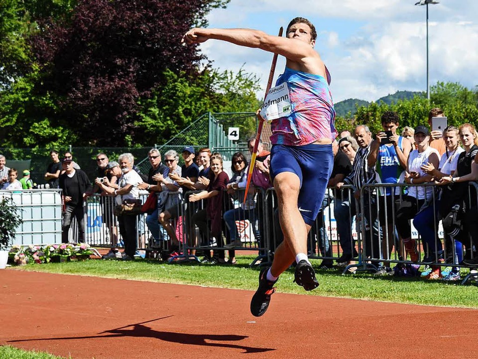 Andreas Hofmann gewinnt Speerwurf-Meeting in Offenburg - Leichtathletik ...