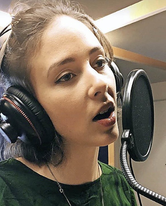 So arbeitet die Sängerin Céline Huber aus Lörrach an ihrem neuen Album ...