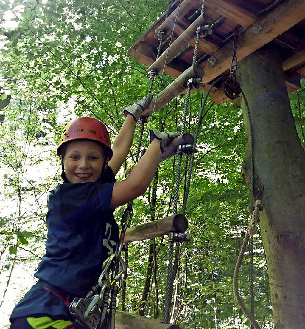 ZISCH-TIPP: Kletterwald Kenzingen - Zisch-Texte - Badische Zeitung