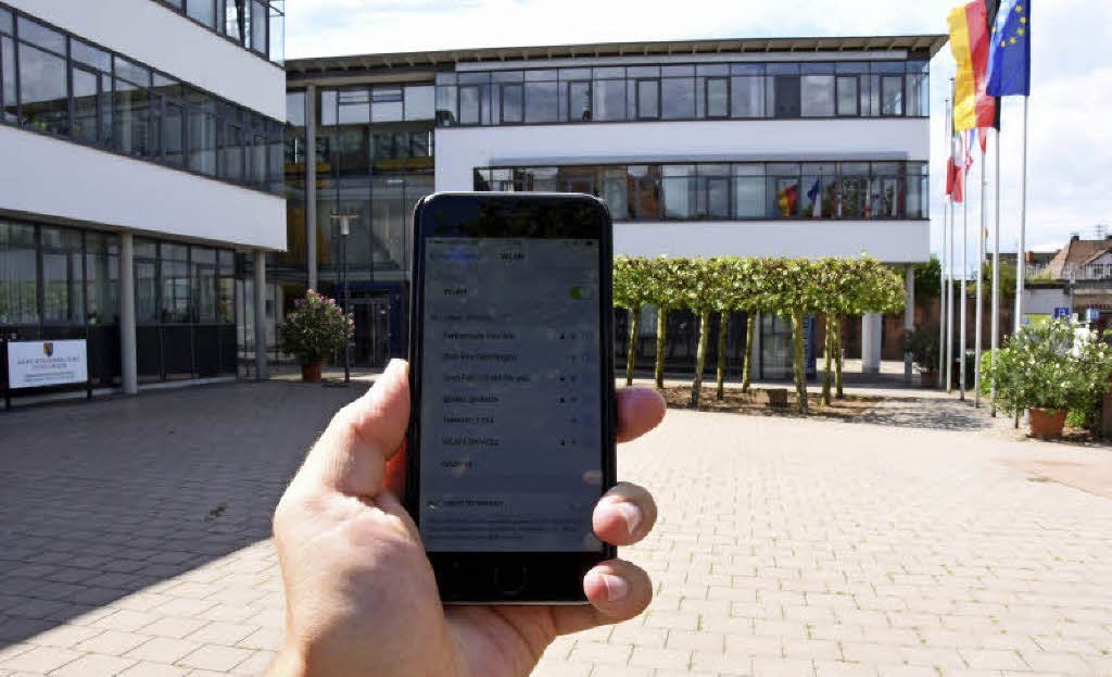 Denzlingen bietet jetzt kostenloses Internet am Rathaus an - Denzlingen ...