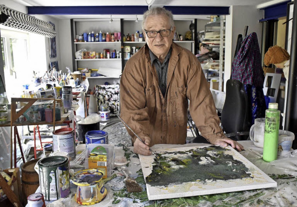 Hilko Weerda aus Ebnet ist emeritierter Professor, Künstler und Sammler ...