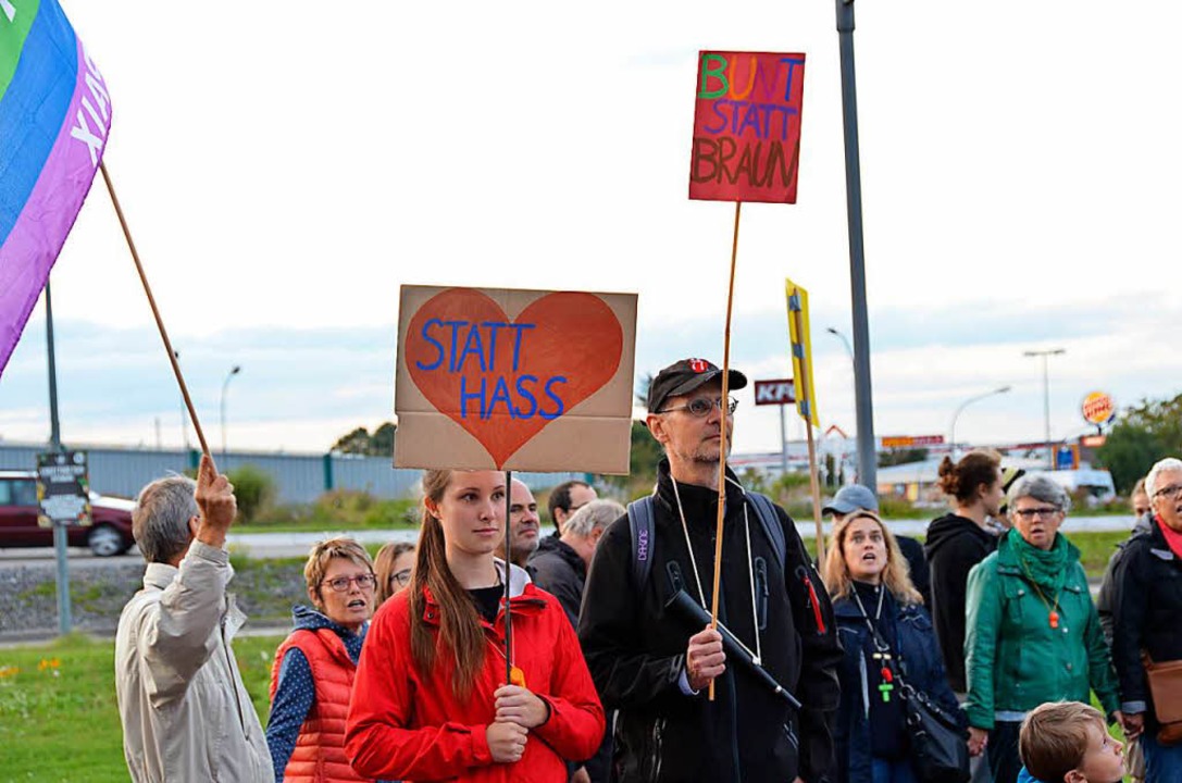 Wie war’s bei ... der AfD in Offenburg und der Gegenkundgebung ...