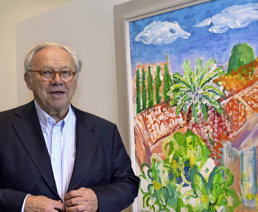 Malerei von Hubert Burda - Offenburg - Badische Zeitung