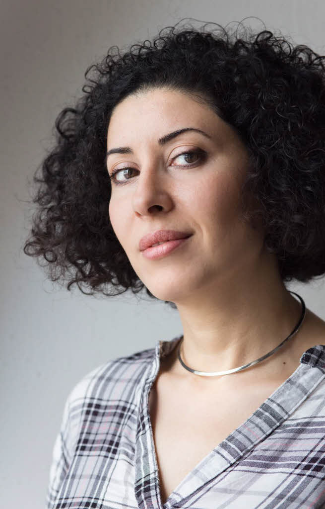 Die syrische Regisseurin, Autorin und Dramaturgin Liwaa Yazji war zu ...