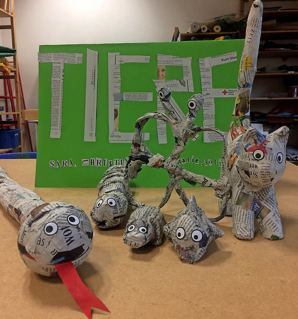 Tiere und Sportzubehör aus Zeitung - Zisch-Texte - Badische Zeitung