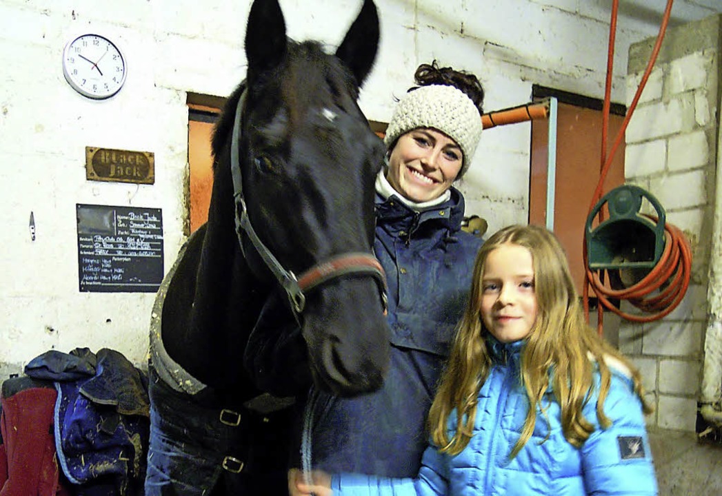 "Ich kümmere mich um die Betreuung der Pferde" - Zisch-Texte - Badische ...