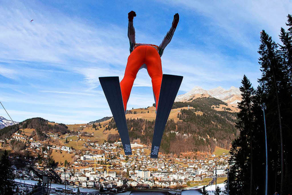 Neue Kameratechnik analysiert Absprung zentimetergenau - Skispringen ...