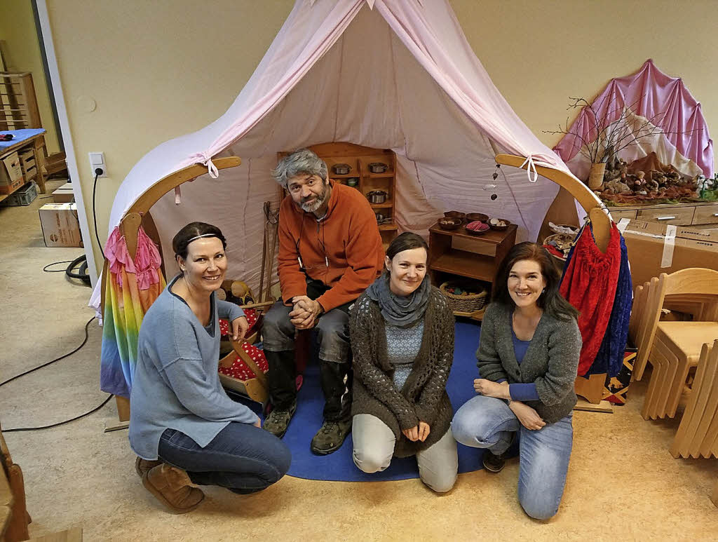 Waldorfkindergarten in der Neumatt angekommen - Lörrach - Badische Zeitung