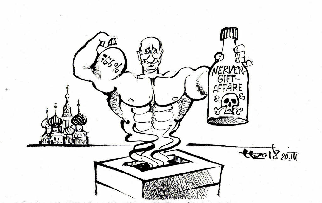 "Fast so gut wie Doping" - Karikaturen - Badische Zeitung