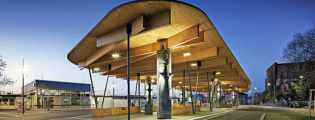 Der neue ZOB als echter Blickfang - Kollektive - Badische Zeitung