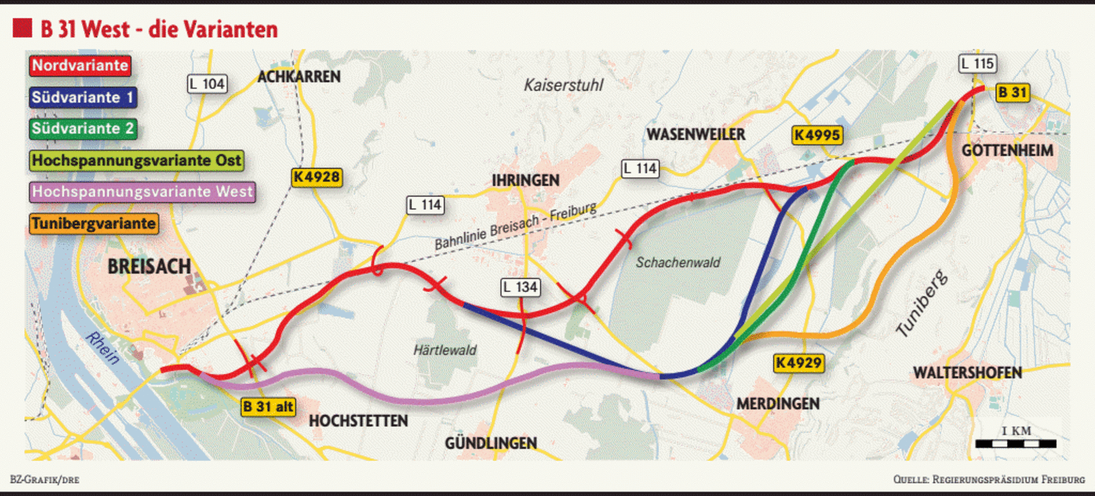 B-31-Varianten auf dem Prüfstand - Kreis Breisgau-Hochschwarzwald ...