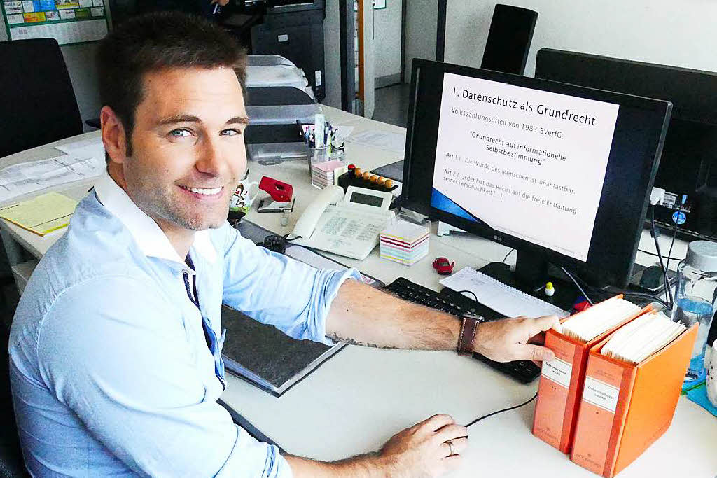 Patrick Seemann wacht über den Datenschutz in Weil am Rhein - Weil am ...