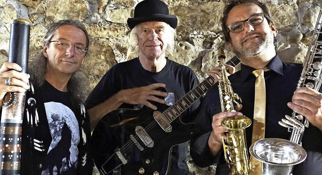 Michael Rudigier, Bernd Wallaschek und Hardy Schölch in Höchenschwand ...