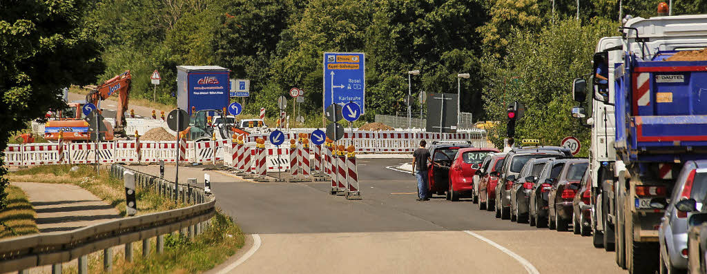 Der erste Teil des Kreisels ist fertig - Mahlberg - Badische Zeitung