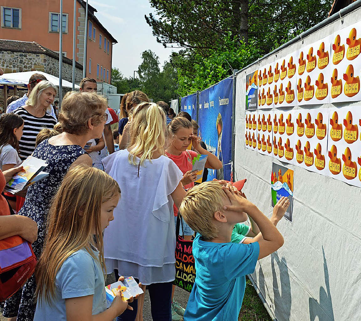 Die Ente von Karin Seitz hat den Schnabel vorn - Kirchzarten - Badische ...