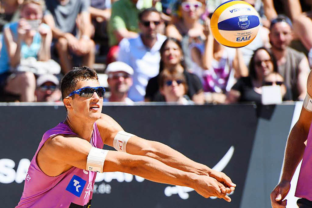 Freiburger Beachvolleyballer Sven Winter spricht über den Druck als ...
