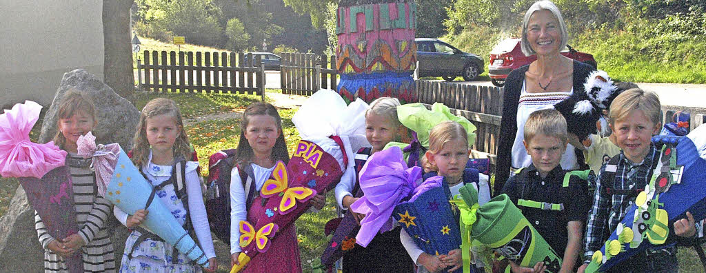 Acht neue Erstklässler - Dachsberg - Badische Zeitung