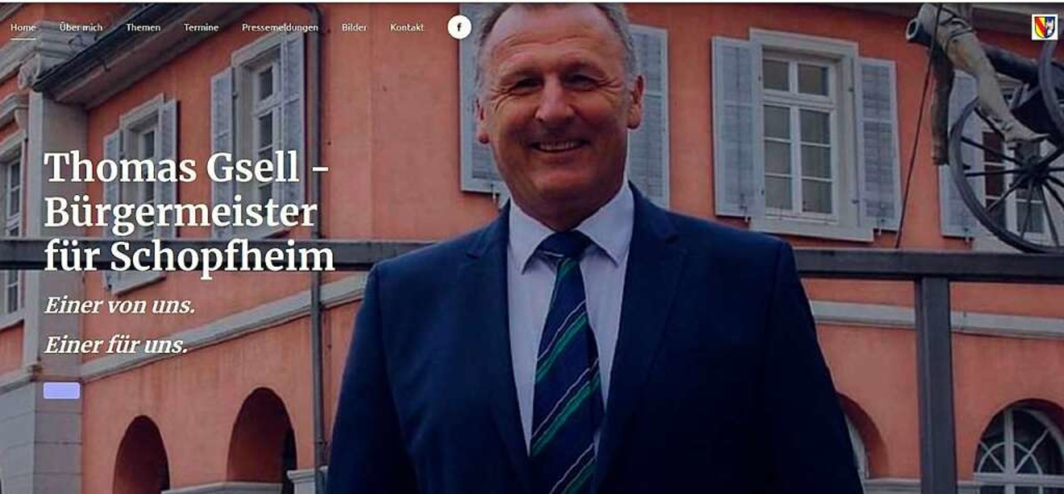 So treten die Schopfheimer Bürgermeister-Kandidaten im Netz auf ...