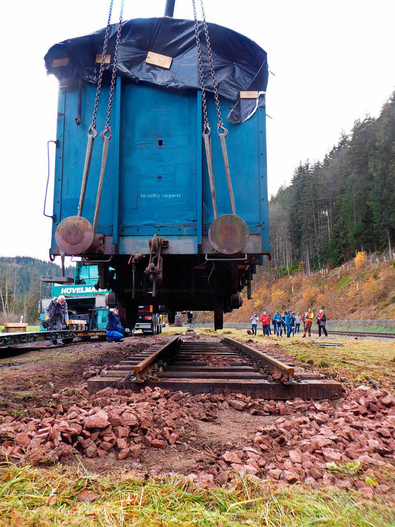 Der blaue Waggon - Lenzkirch - Badische Zeitung