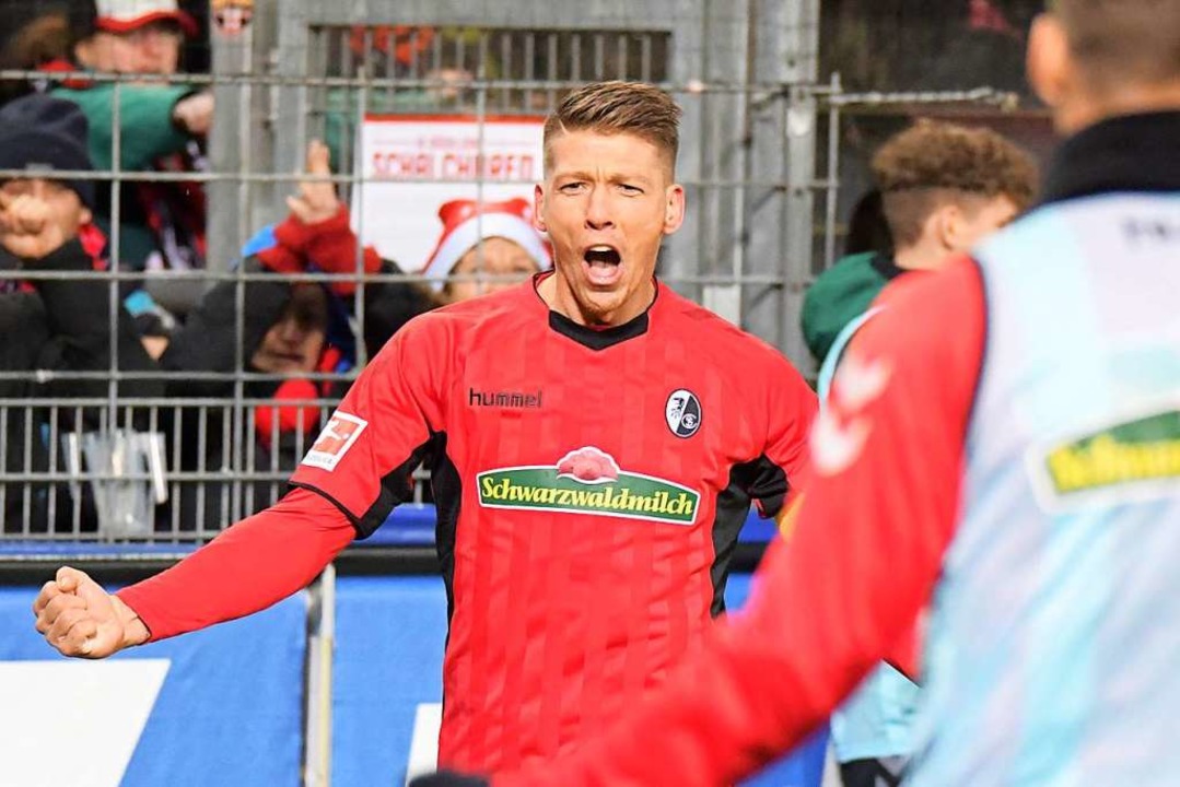 Mike Frantz hat wieder die Form, die ihn für den SC Freiburg so ...
