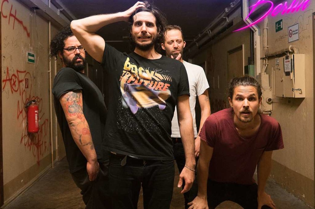 Die Berliner Band Fikken kommt am Donnerstag ins Great Räng Teng Teng ...