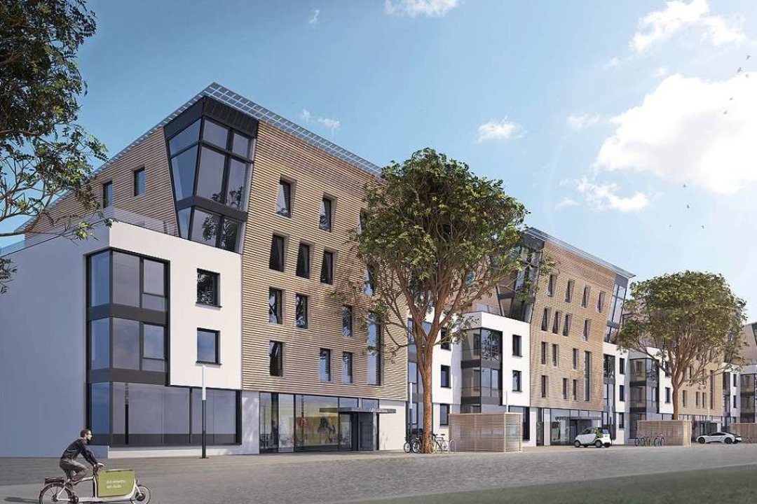 Rolf Disch stellt Plusenergie-Klimahaus-Wohnprojekt in Schallstadt vor ...