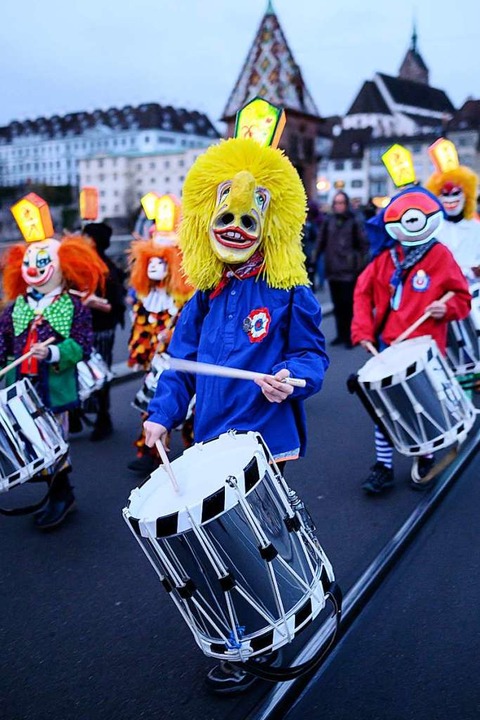 Die Laternen sind die Stars zum Basler Morgestraich - Basel - Badische ...