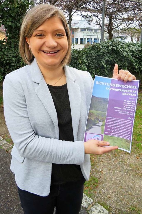 In Rheinfelden wird an vier Sonntagen Fastenwandern angeboten ...