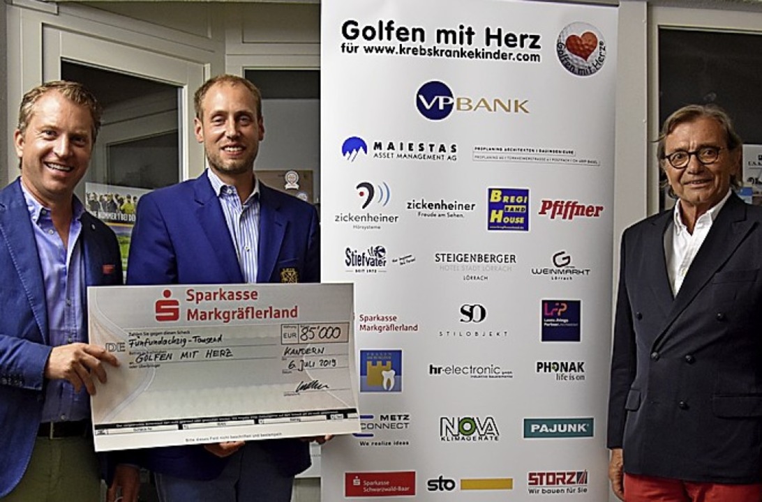 85 000 Euro für krebskranke Kinder ergolft - Kandern - Badische Zeitung