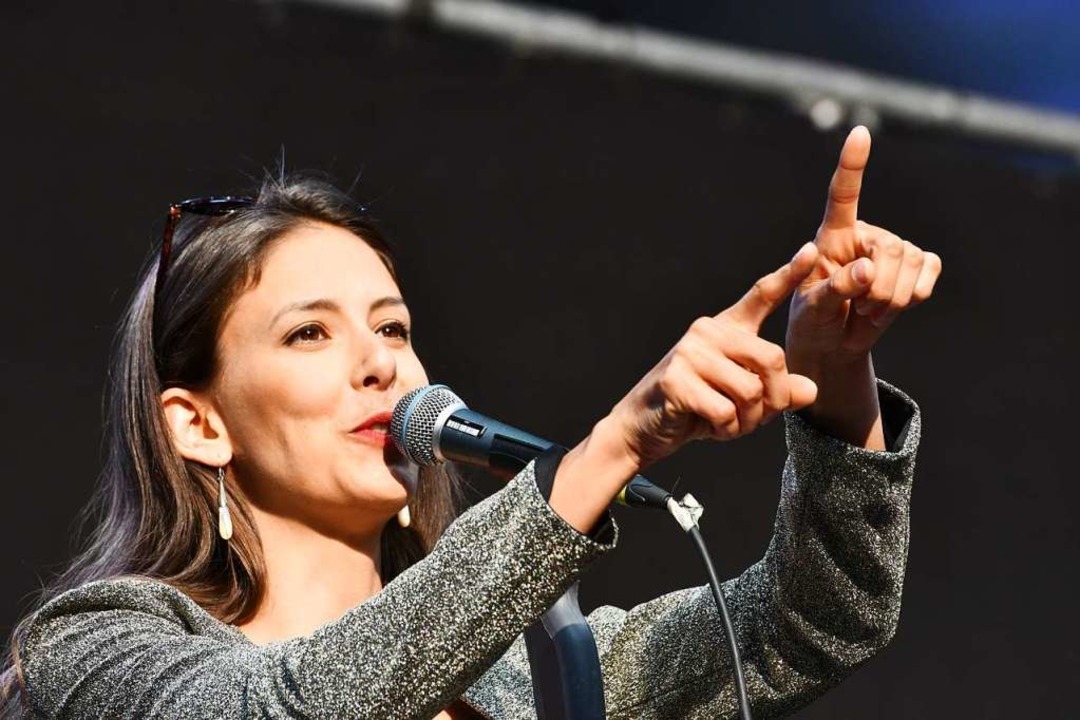 Wie Céline Huber aus Lörrach ihren Auftritt mit Revolverheld fand ...