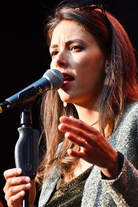 Wie Céline Huber aus Lörrach ihren Auftritt mit Revolverheld fand ...