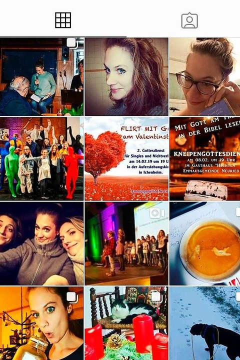 Pfarrerin Anna Manon Schimmel betreut im Netz fast eine zweite Gemeinde ...