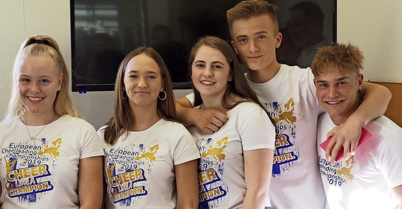 Heitersheim ist stolz auf Cheerleader - Heitersheim - Badische Zeitung