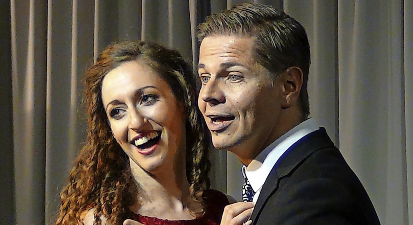 Zum Konzert mit Bariton Michael Havlicek und Sopranistin Jennifer Lary ...