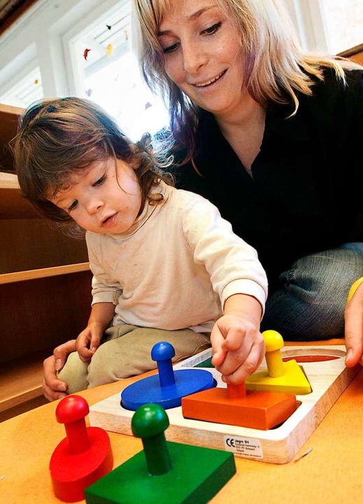Im Kreis Lörrach wird die Ausbildung zur Kinderpflegerin gestärkt ...