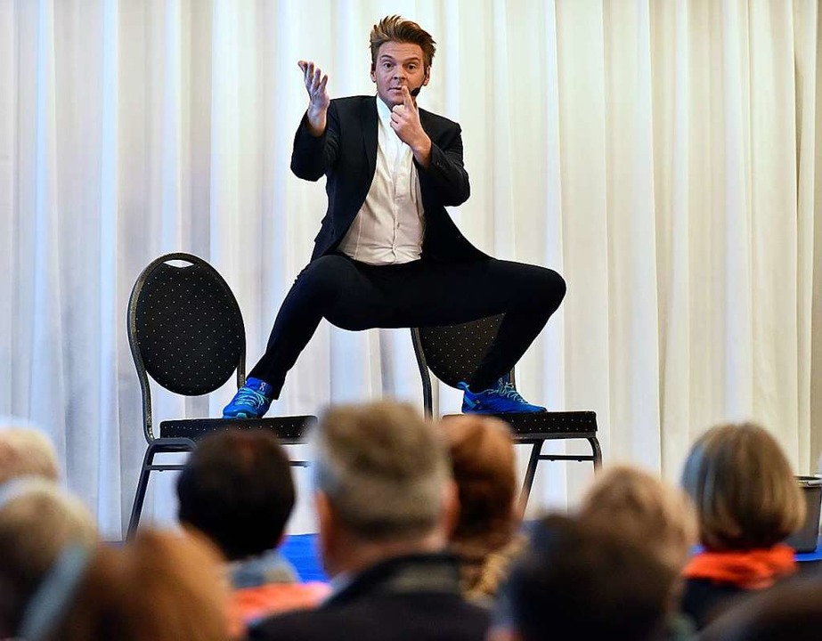 Wie war’s beim... BZ-Wissensforum mit Marc Gassert über Selbstdisziplin ...