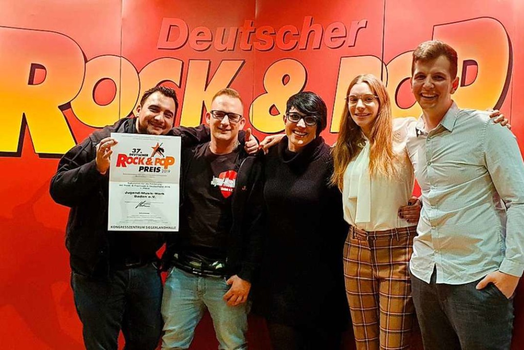 Jugend-Musik-Werk Baden erhält erneut den Deutschen Rock-und-Pop-Preis ...