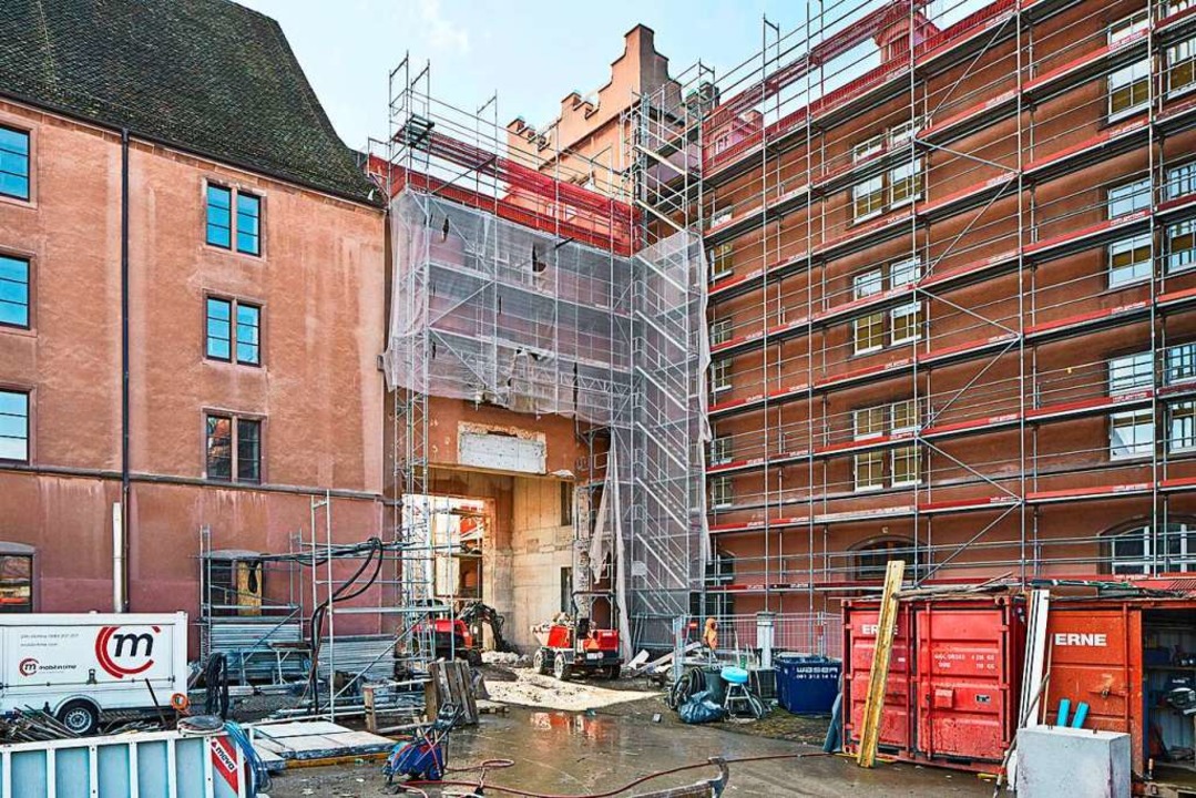 Der Umbau der Kaserne Basel läuft nach Plan - Basel - Badische Zeitung