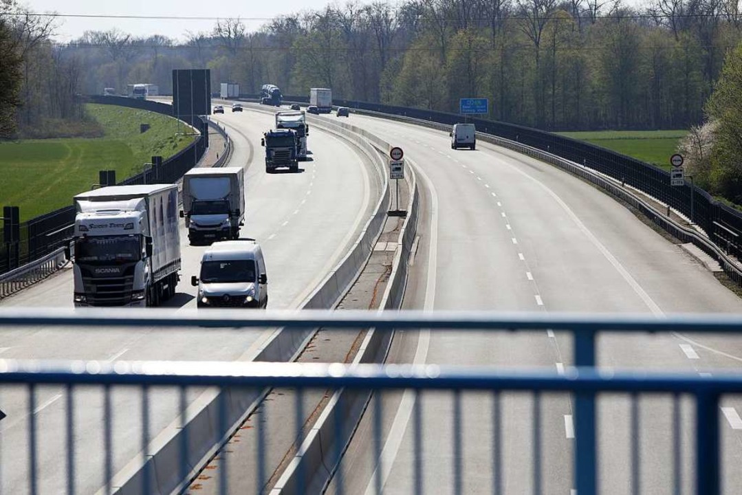 Sechsspuriger Ausbau der Autobahn 5 soll beidseitig erfolgen ...