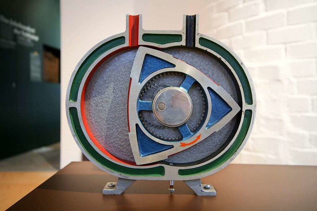 Arbeitszimmer von Felix Wankel ist im Museum Autovision zu sehen - Lahr ...