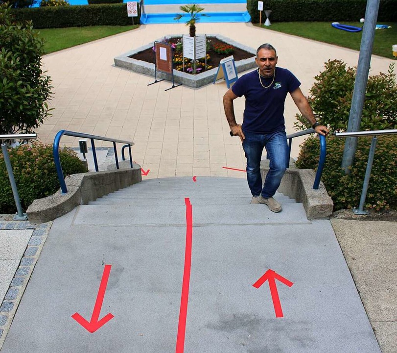 Regeln trüben die Freude nicht – der erste Tag im Schwimmbad Grenzach ...